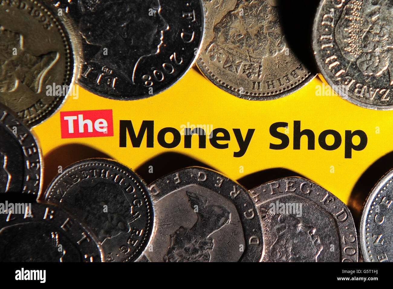 The Money Shop Stock Stock Photo - Alamy