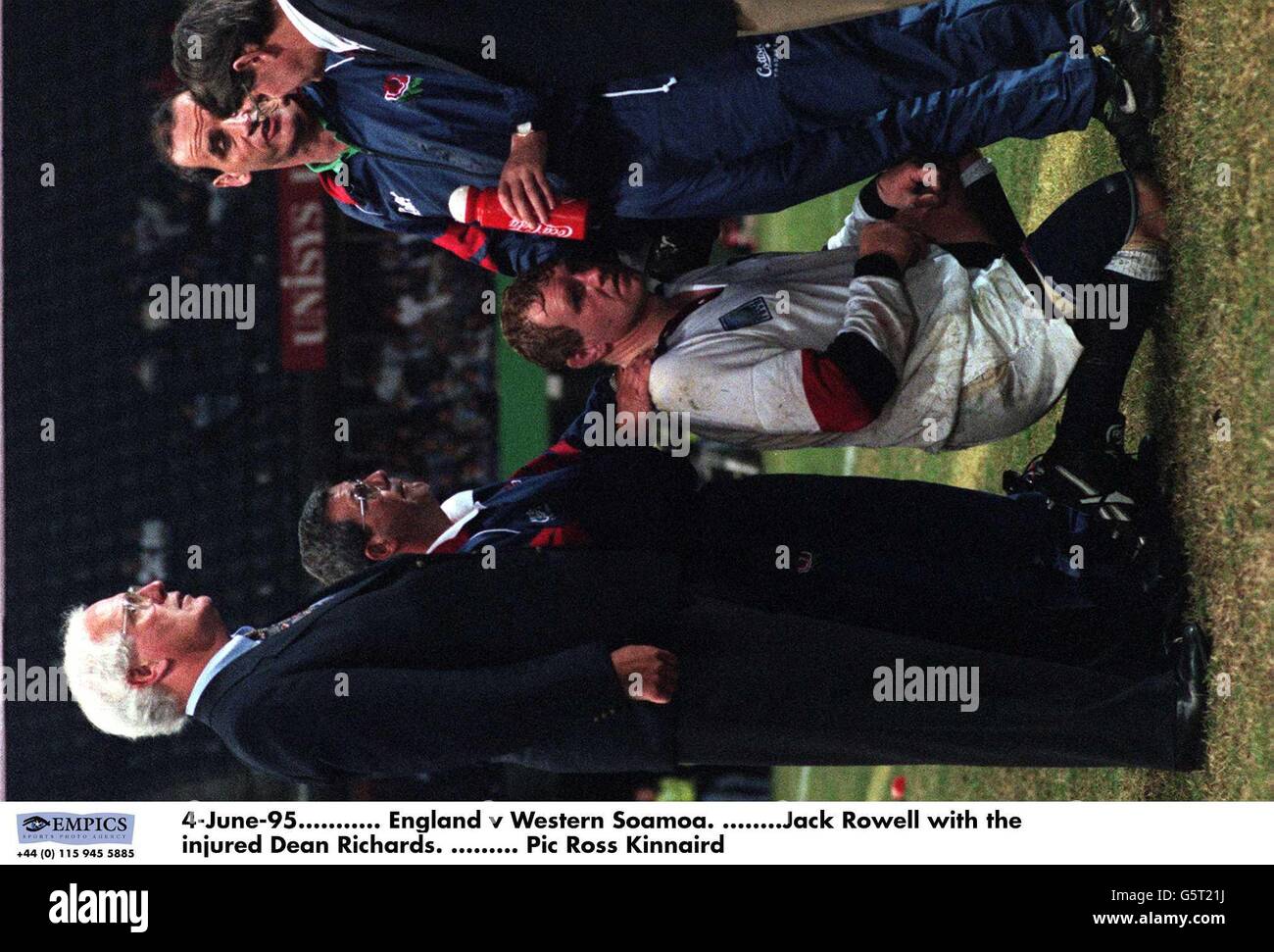 Rugby World Cup 1995 - England v Western Samoa Stock Photo - Alamy