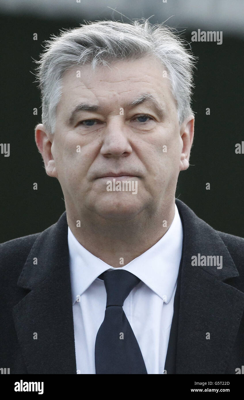 Sean Fallon funeral Stock Photo - Alamy