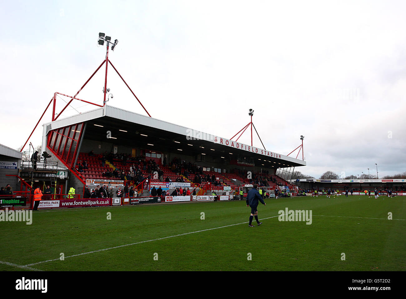 Crawley town stadium general view hi-res stock photography and images ...