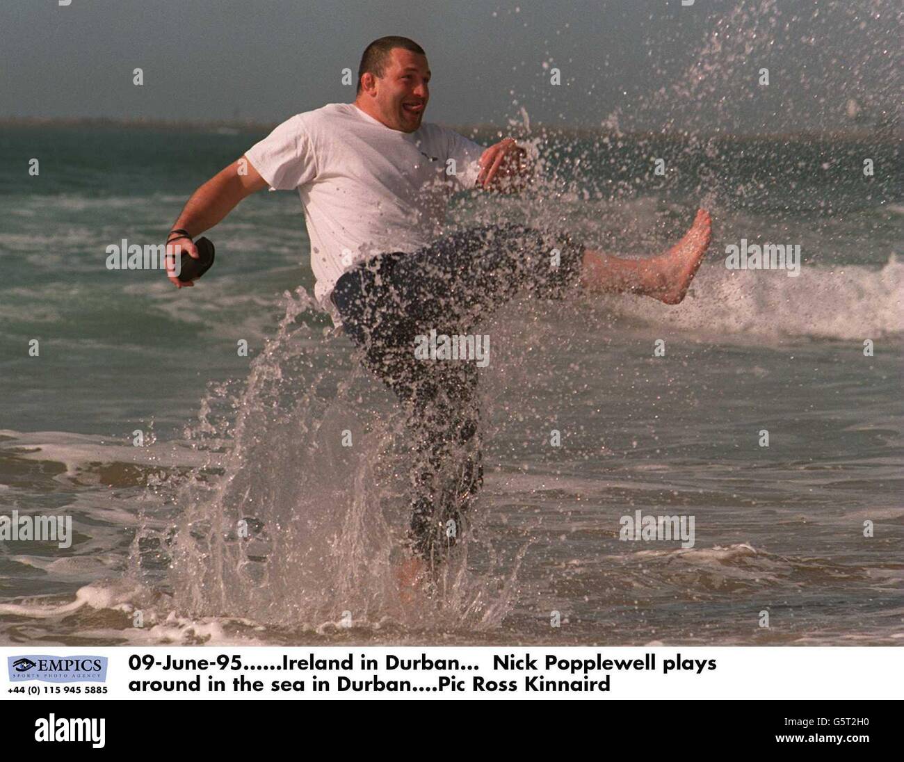 Rugby Union World Cup 1995 -Ireland in Durban Stock Photo - Alamy