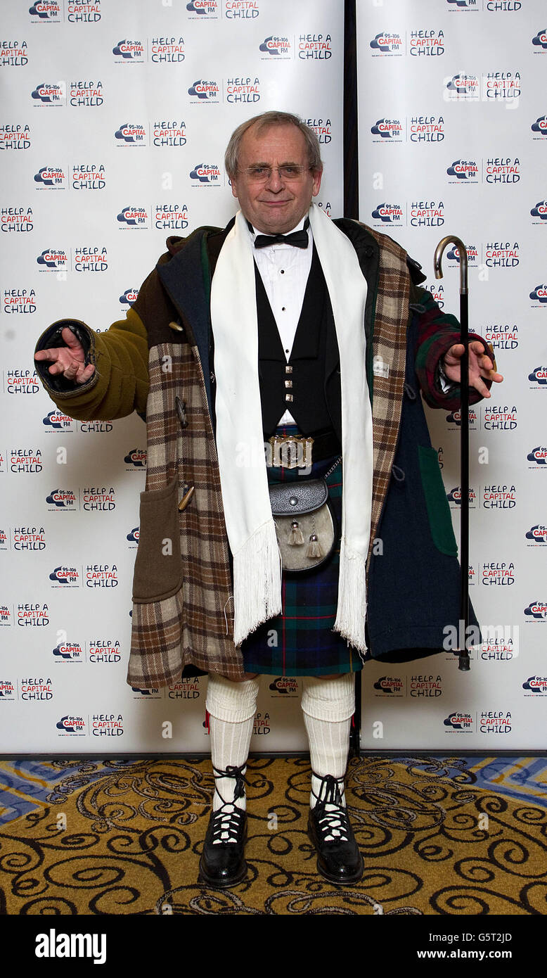 Help a Capital Child Burns night. Sylvester McCoy arrives at Help a ...