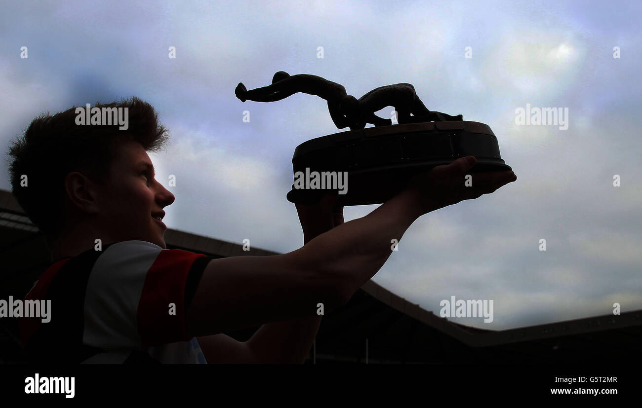 Stirling county player archie russell photocall murrayfield hi-res ...