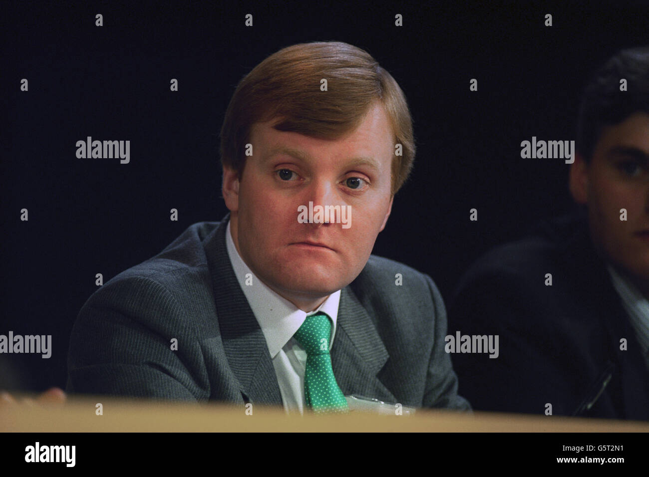 Charles Kennedy, newly-elected President of the Liberal Democrats, at a ...