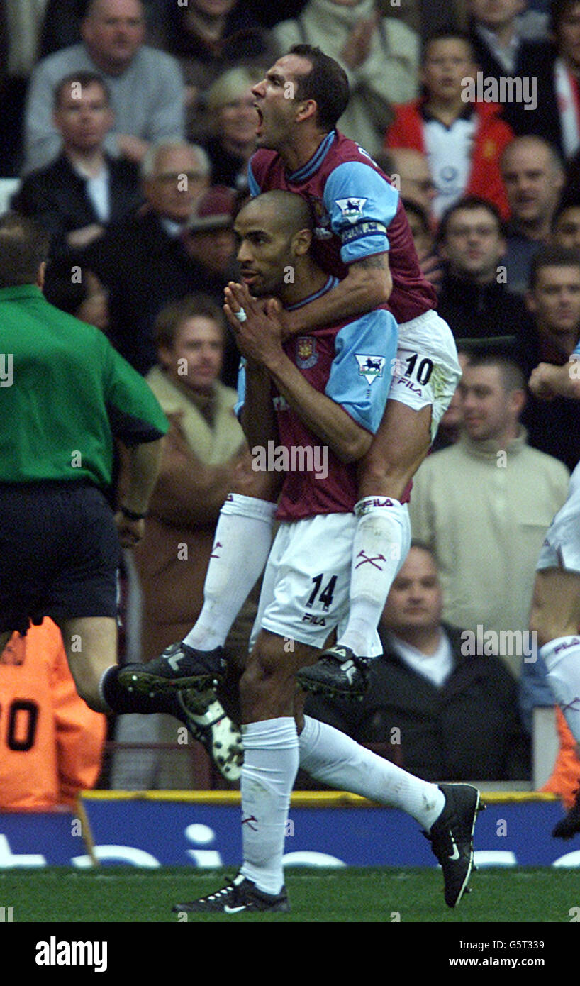 FOOTBALL WEST HAM UNITED FREDRIC KANOUTE Stock Photo - Alamy