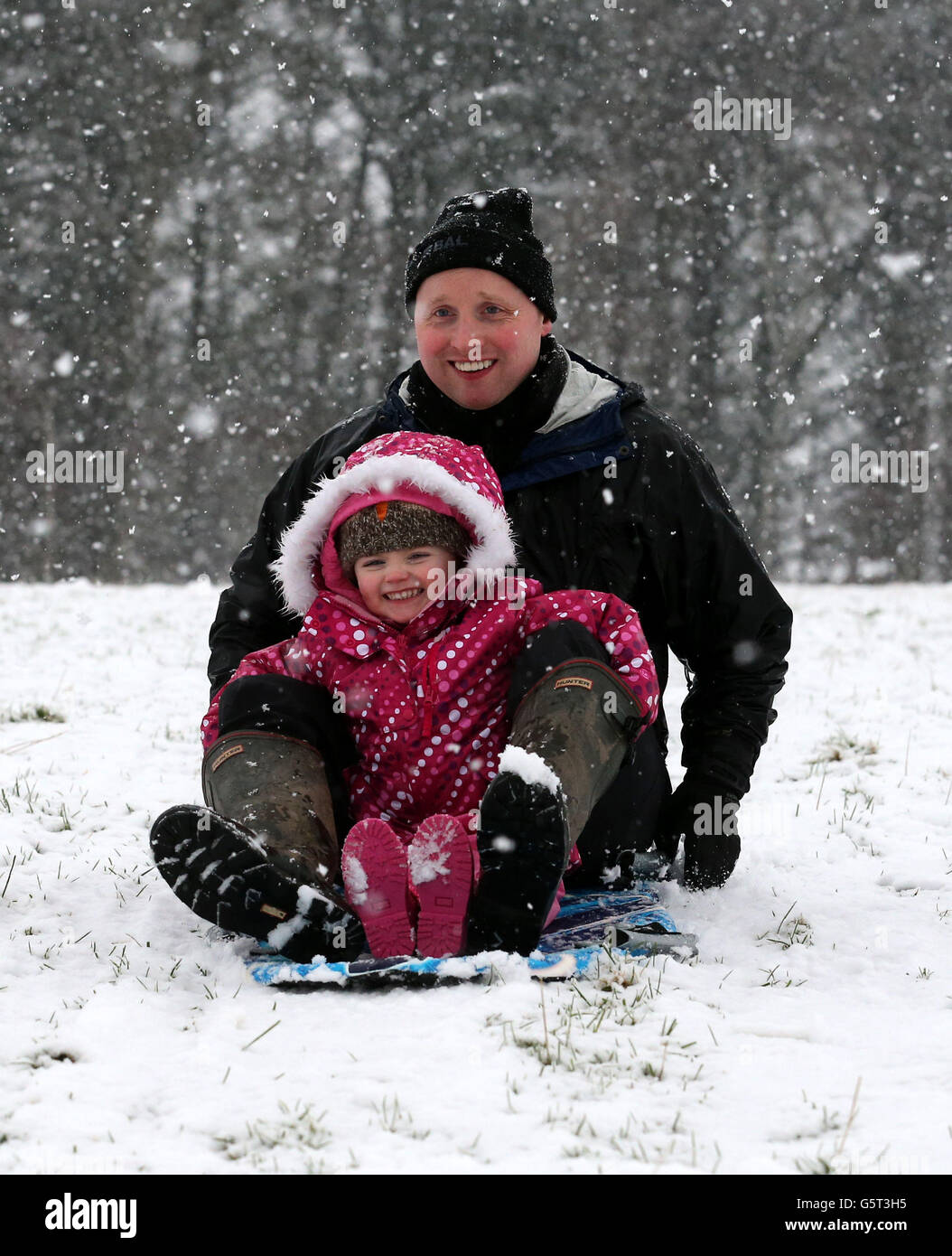 Winter weather Jan 25 Stock Photo - Alamy