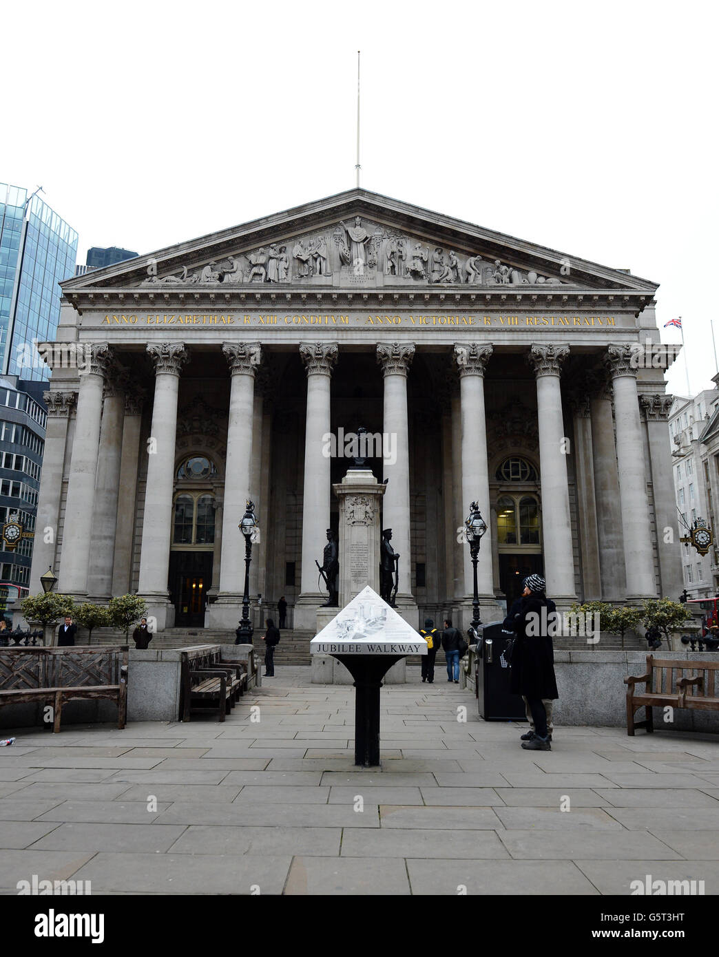 Royal exchange london city hi-res stock photography and images - Alamy