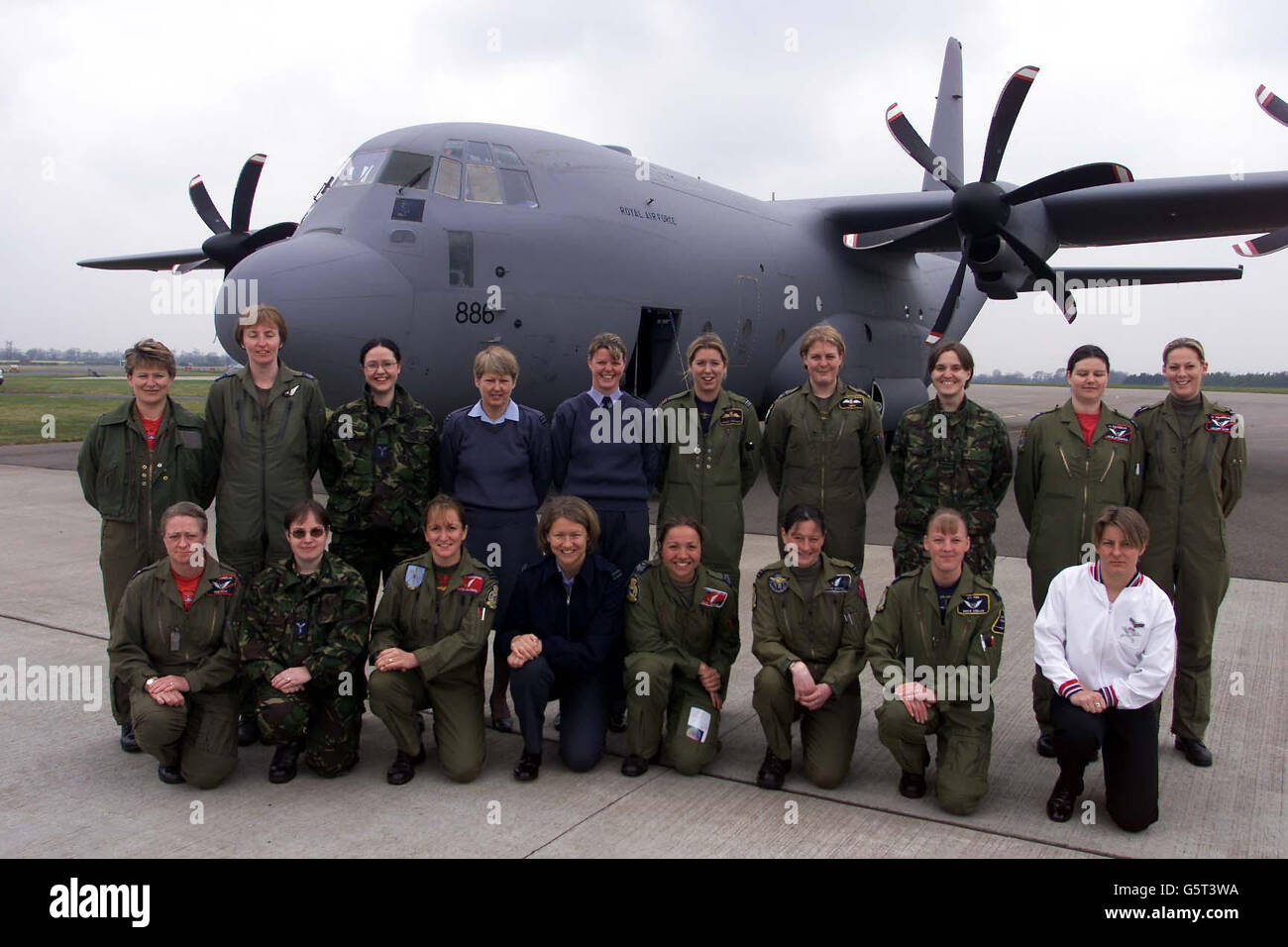 RAF Promote women Stock Photo - Alamy