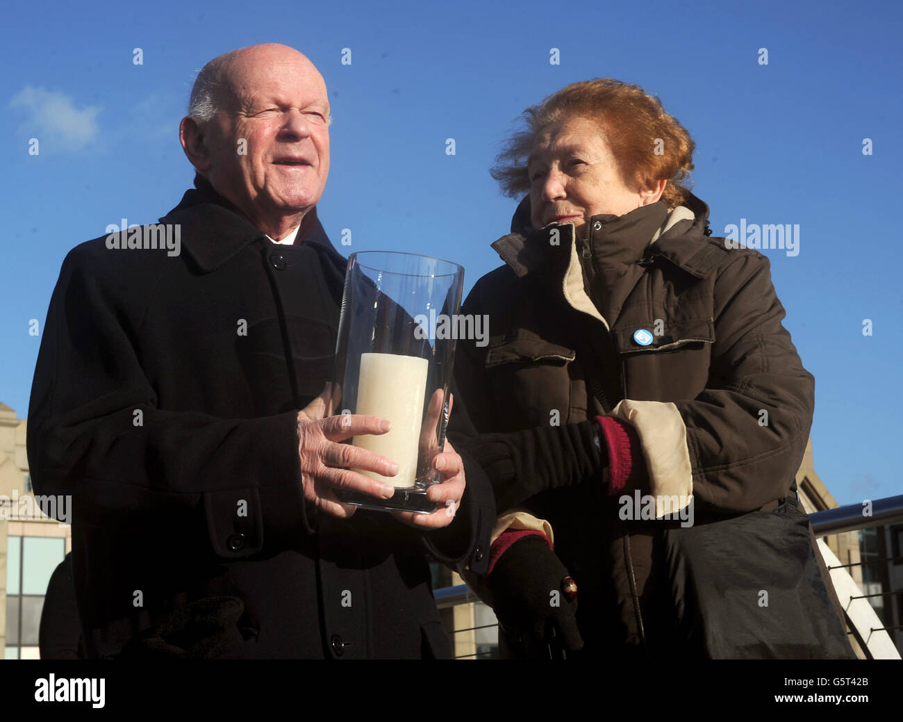 Holocaust survivor Ben Helfgott, Honourary President of the Holocaust ...