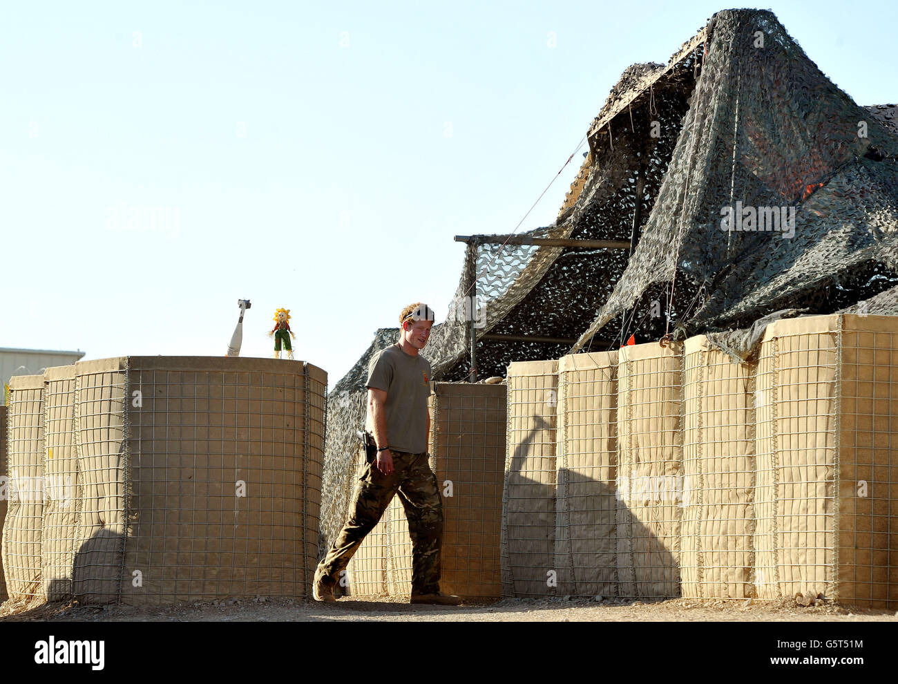 Prince Harry or just plain Captain Wales as he is known in the British ...