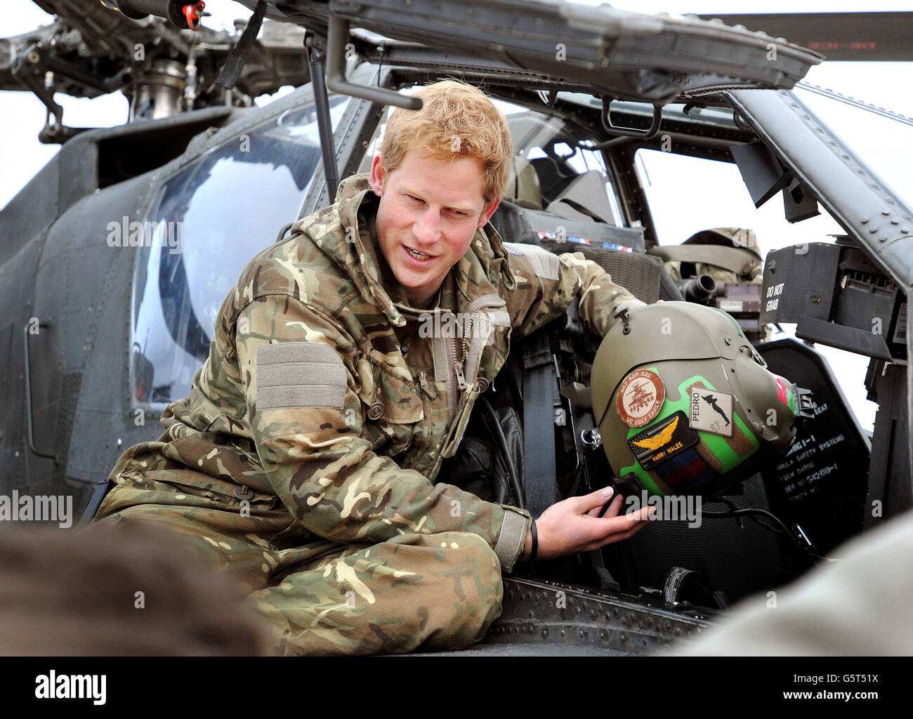 As he makes his early morning pre flight on the flight line hi-res ...