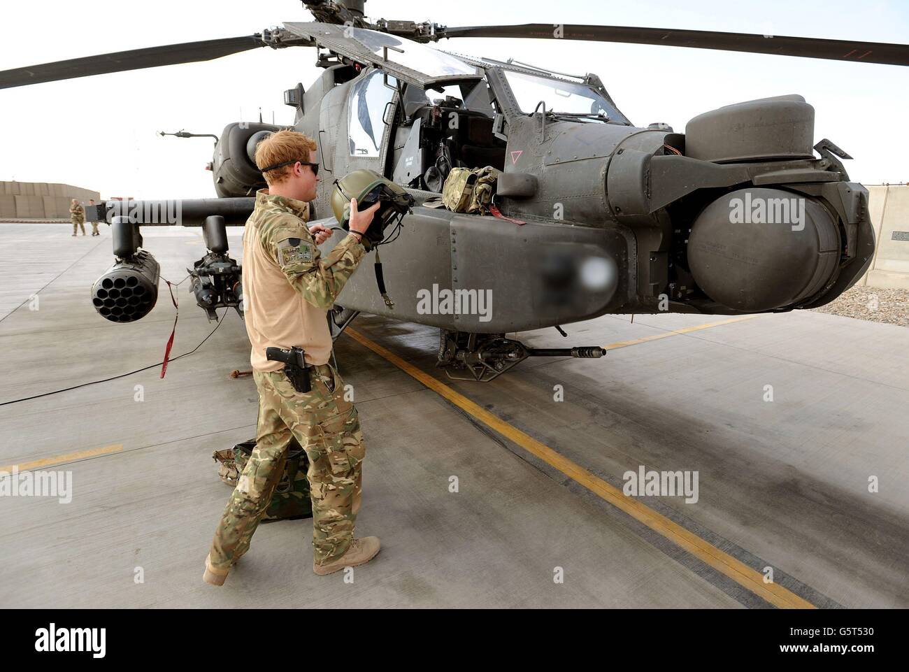 Prince Harry or just plain Captain Wales as he is known in the British ...