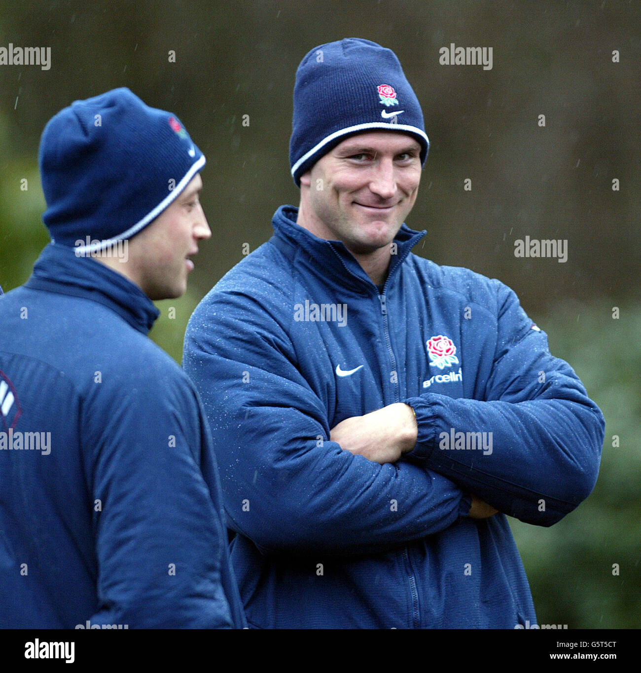 RUGBY UNION ENGLAND'S LAWRENCE DALLAGLIO Stock Photo - Alamy