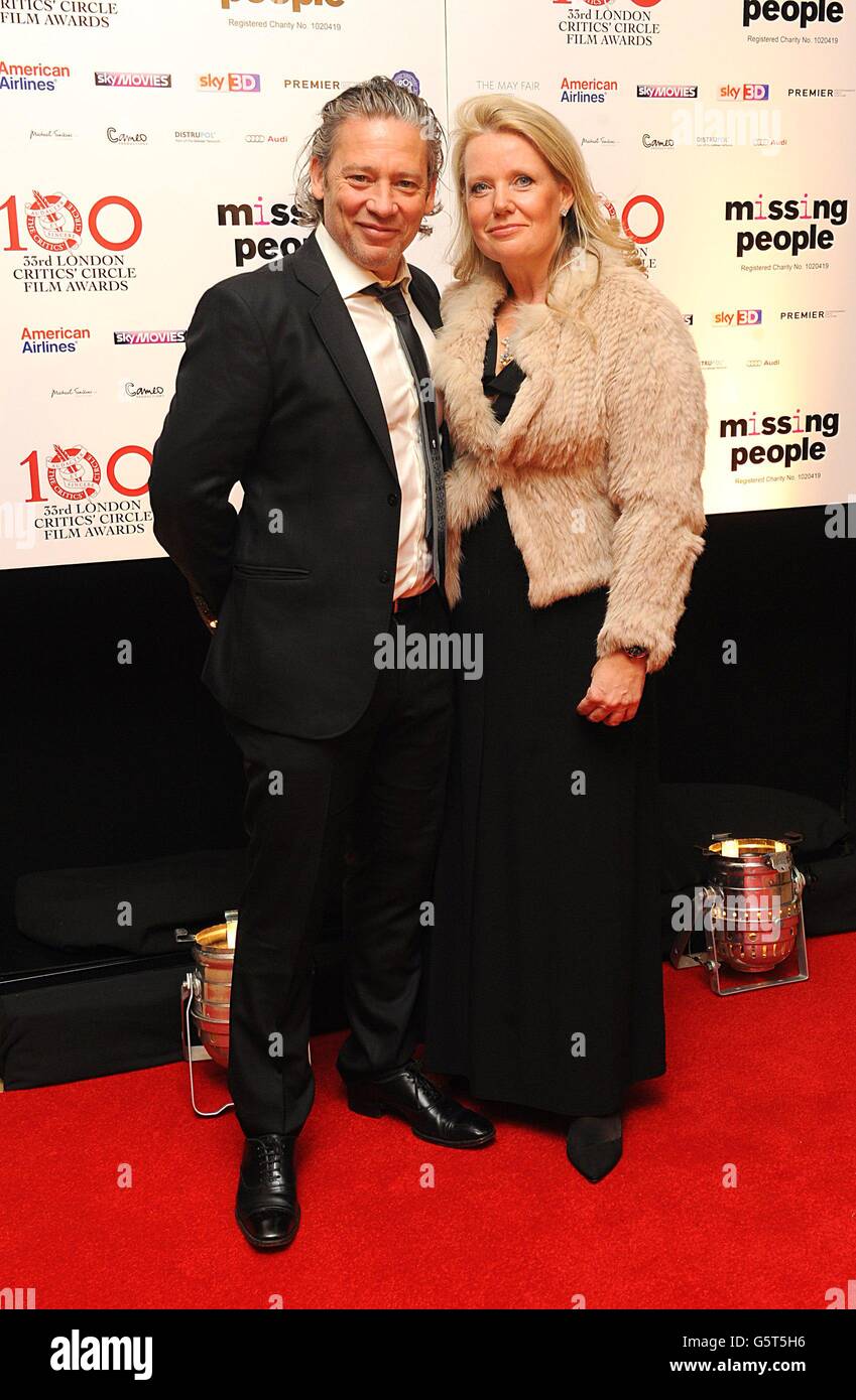 Dexter Fletcher and Sam Tromans arriving for the 2013 London Critics ...