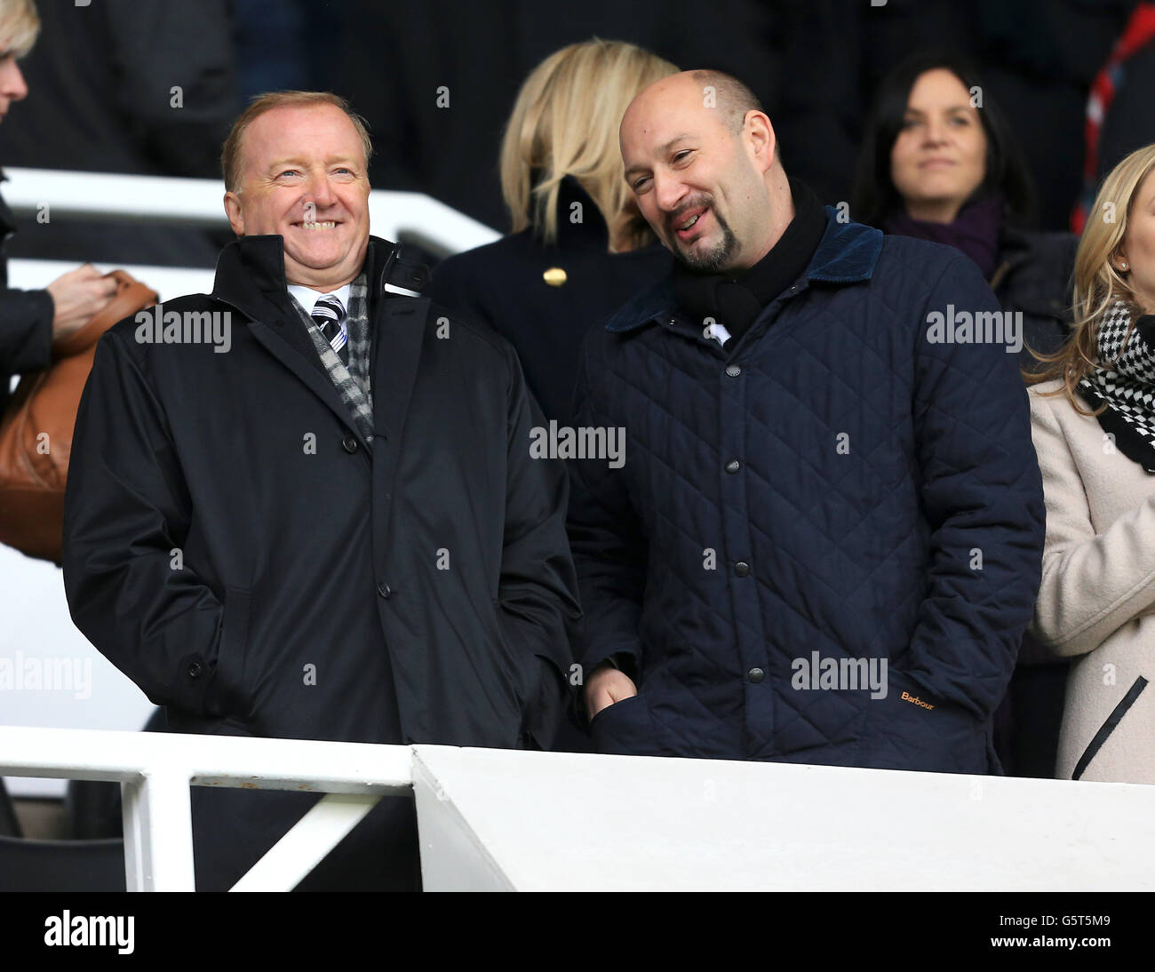 Derby county chairman andy appleby left chief executive sam rush hi-res ...