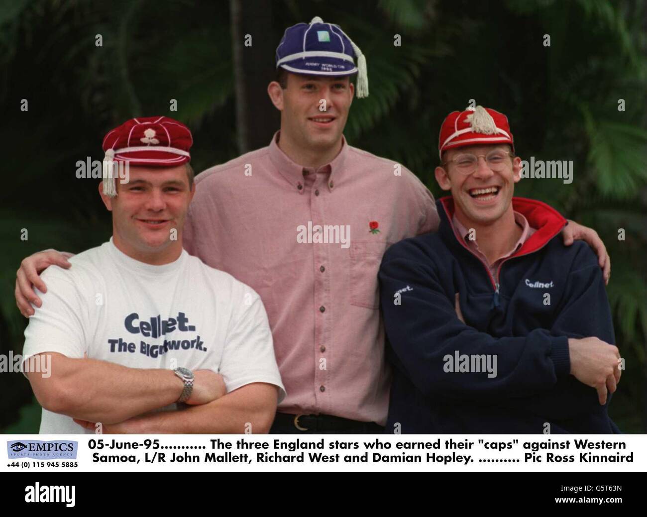 Rugby world cup 1995 eng hi-res stock photography and images - Alamy