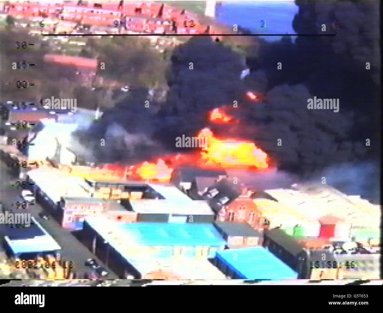 Smoke from fire chemical hi-res stock photography and images - Alamy