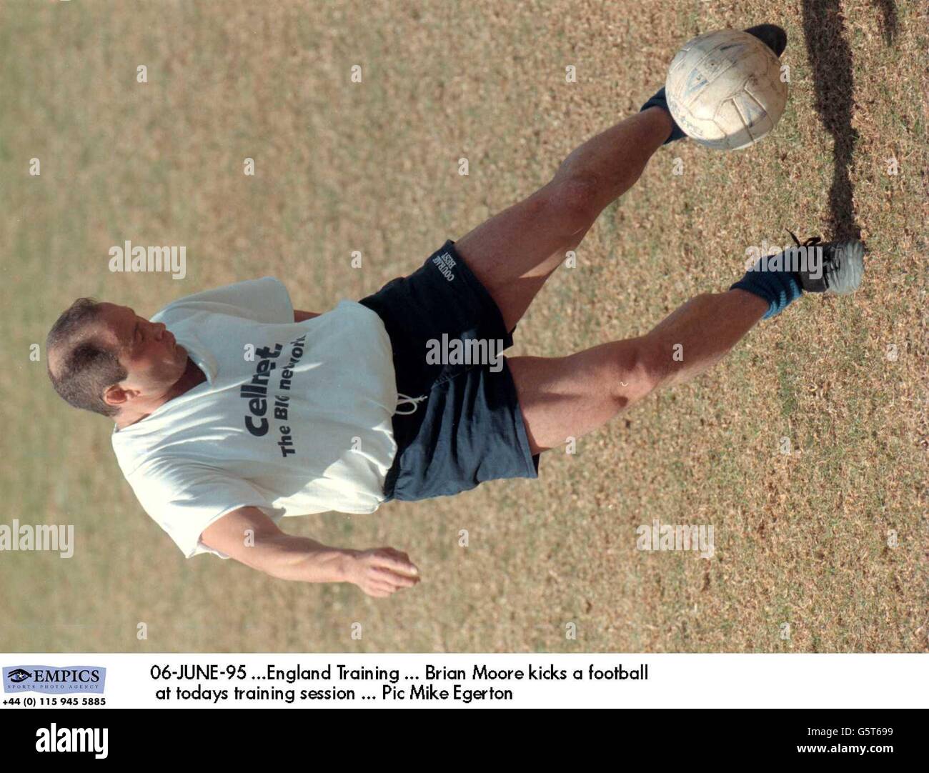 Rugby Union World Cup 1995 -England Training Stock Photo - Alamy