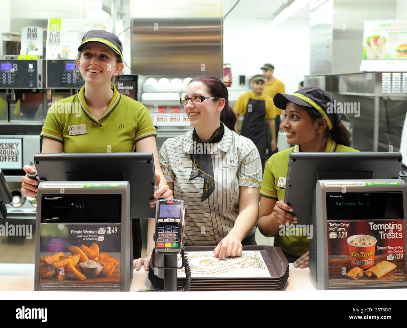 Staff Mcdonalds In Camden High Resolution Stock Photography and Images ...