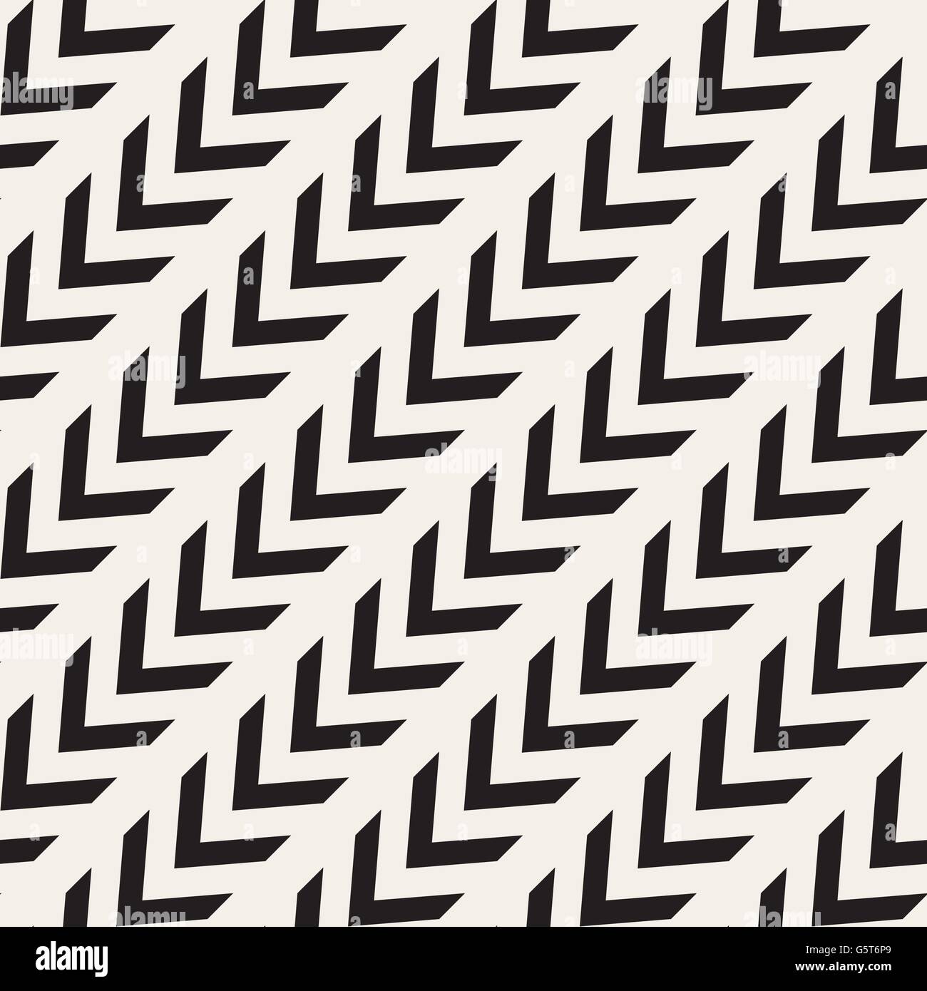 Vector Seamless Black And White Arrow Diagonal Lines Geometric Pattern ...