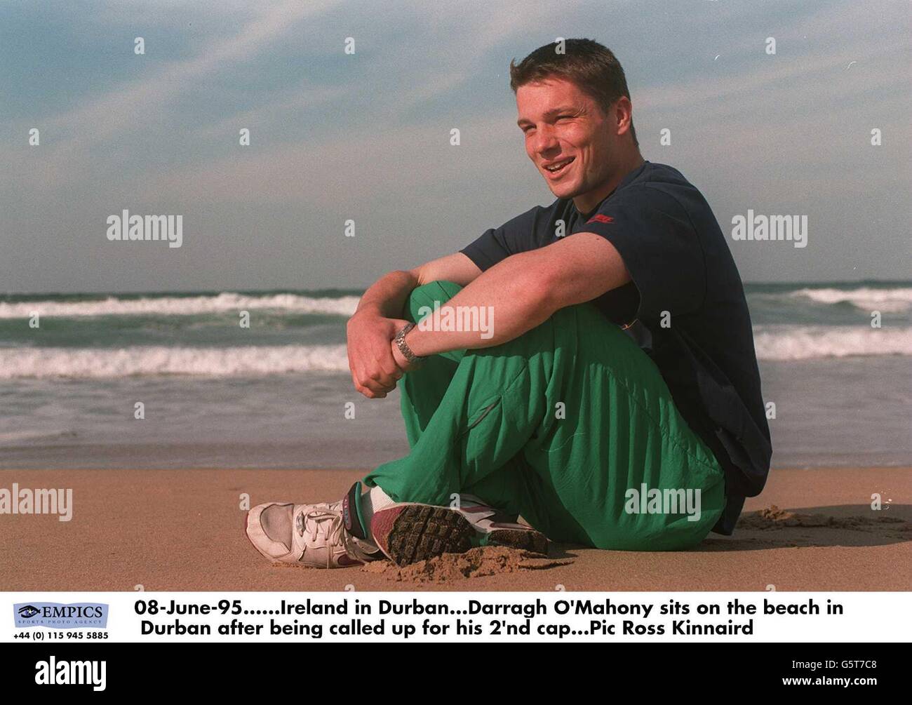 Rugby Union World Cup 1995 -Ireland in Durban Stock Photo - Alamy