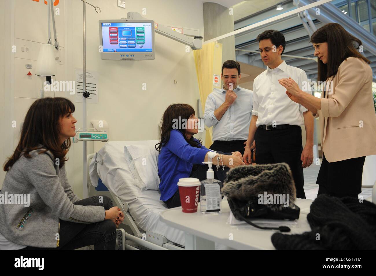 Labour health visit Stock Photo - Alamy