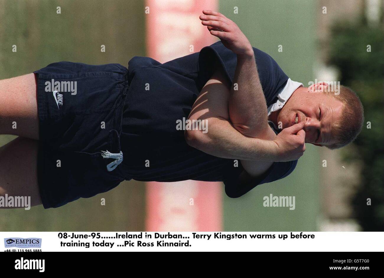 Rugby Union World Cup 1995 -Ireland in Durban Stock Photo - Alamy