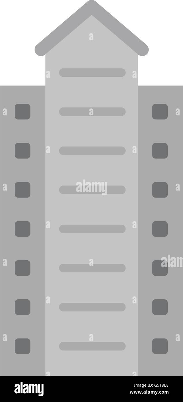 Concrete warehouse exterior Black and White Stock Photos & Images - Alamy