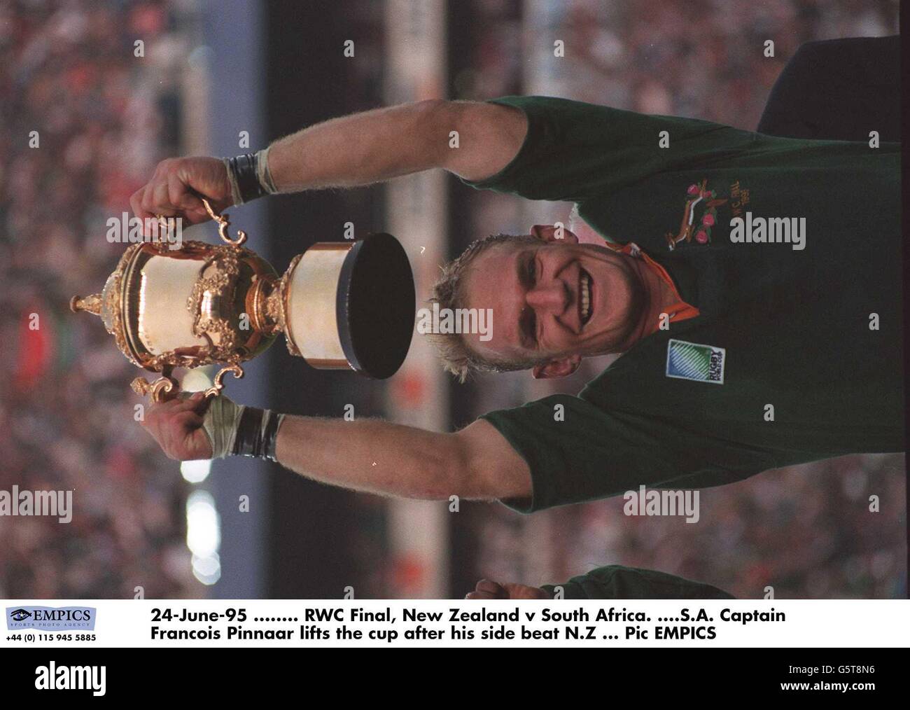 Rugby Union - World Cup South Africa 95 - Final - South Africa v New ...
