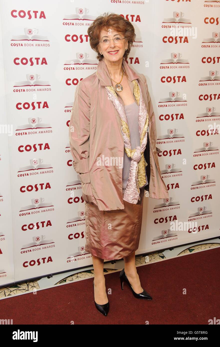 Maureen lipman attends costa book awards 2013 hi-res stock photography ...