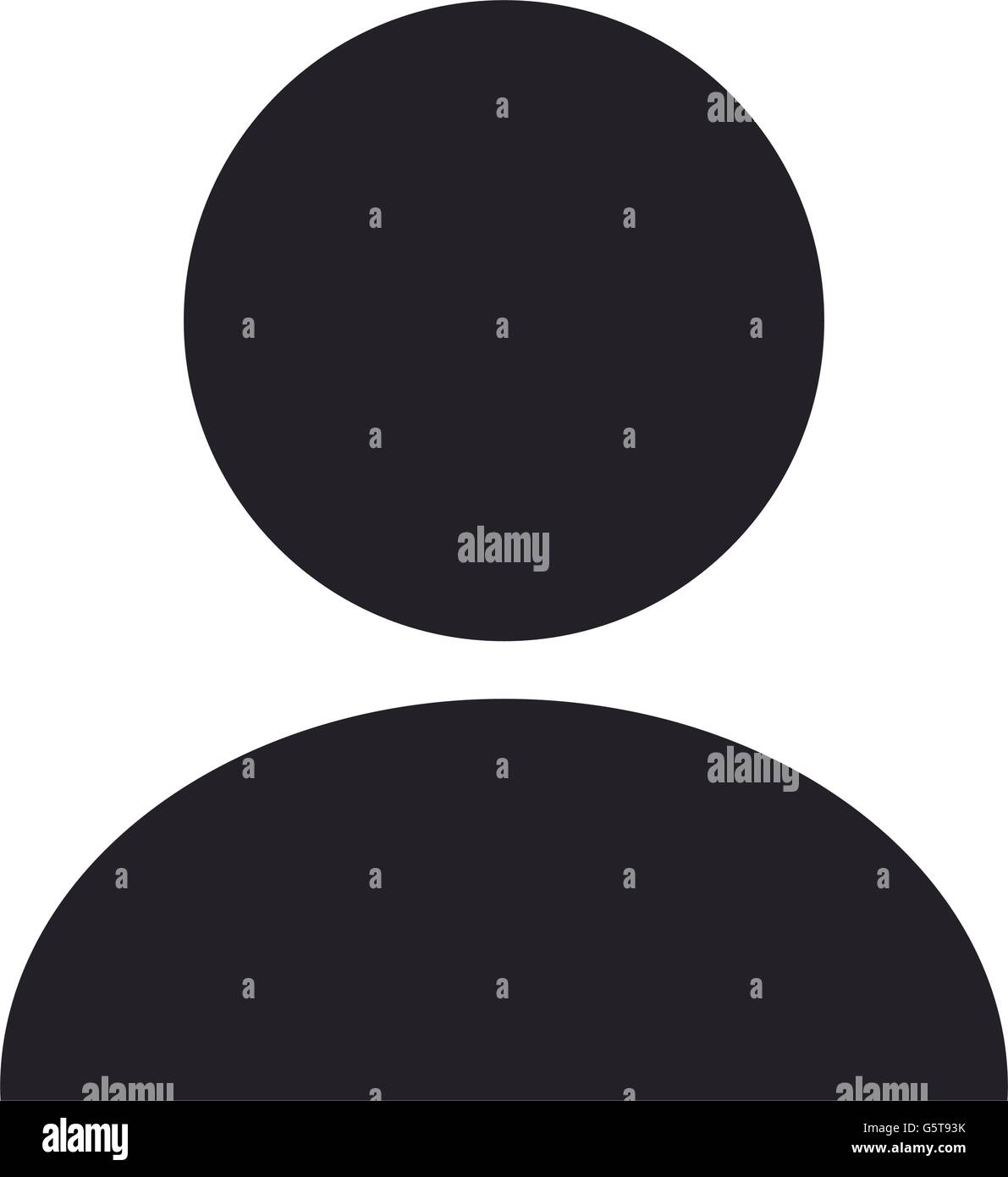 simple person pictogram Stock Vector Image & Art - Alamy