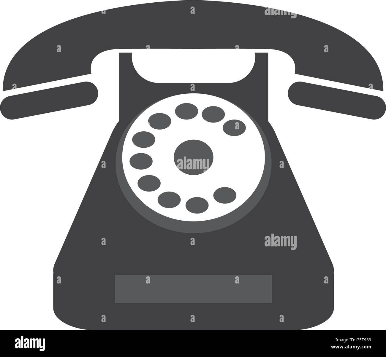 rotary dial telephone Stock Vector Image & Art - Alamy