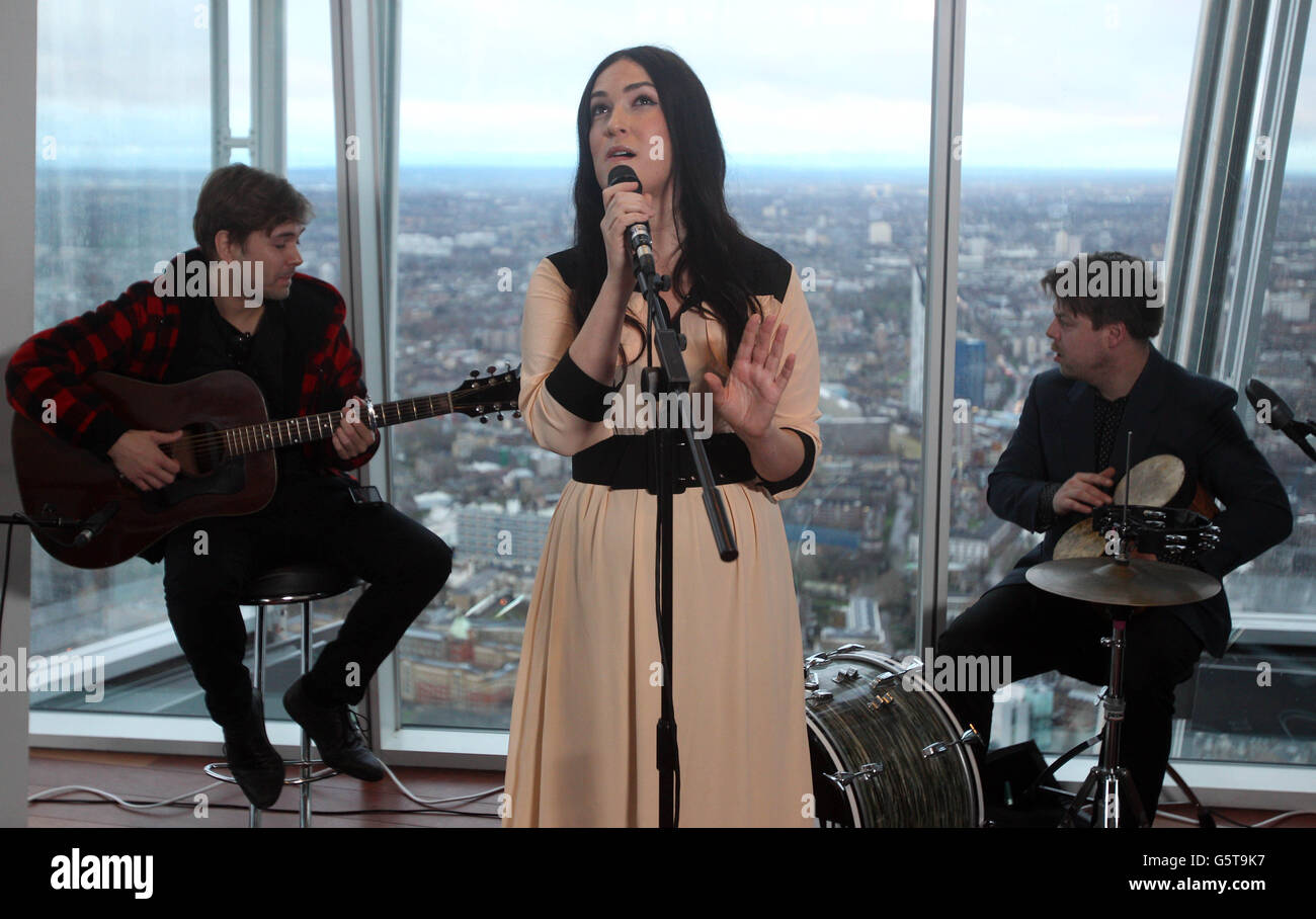 Magic radio broadcast from the Shard Stock Photo - Alamy