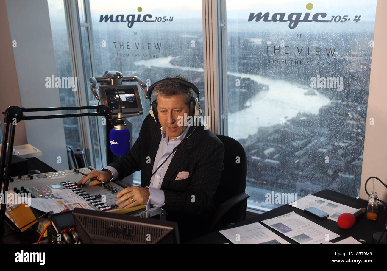 Neil Fox broadcasts Europe's highest breakfast show as Magic 105.4 go ...