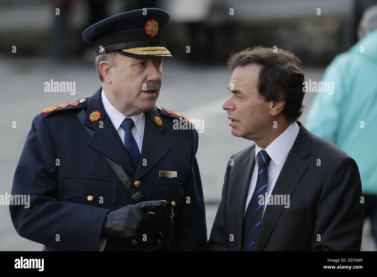 Garda Commissioner Martin Callinan and Minister for Justice Alan ...