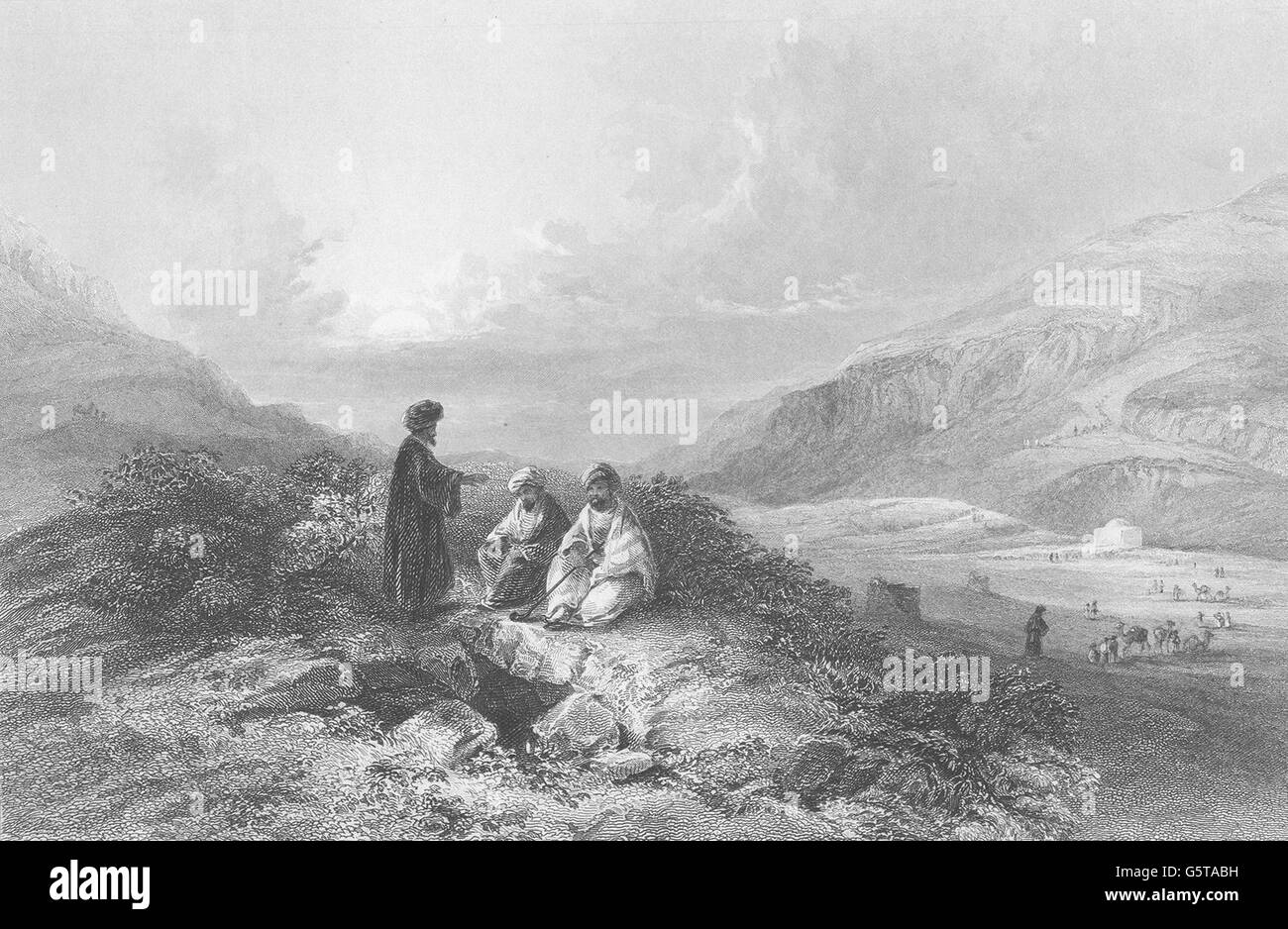 Well of sychar Black and White Stock Photos & Images - Alamy