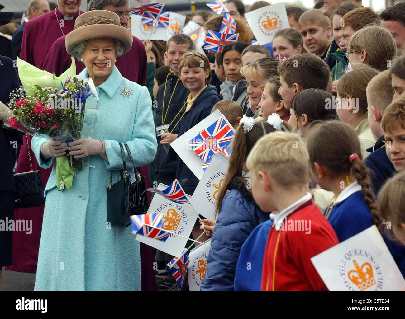 Royalty - Queen Elizabeth II Golden Jubilee Stock Photo - Alamy