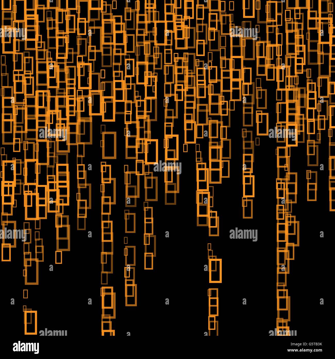 Random colored rectangles on black background Stock Photo - Alamy