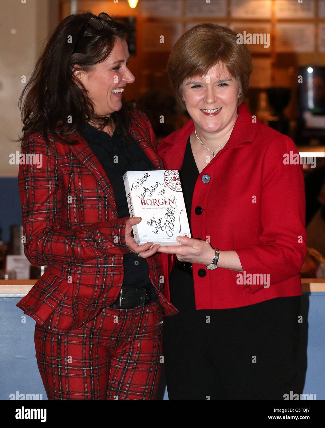 Star Danish Hit Drama Borgen High Resolution Stock Photography and ...