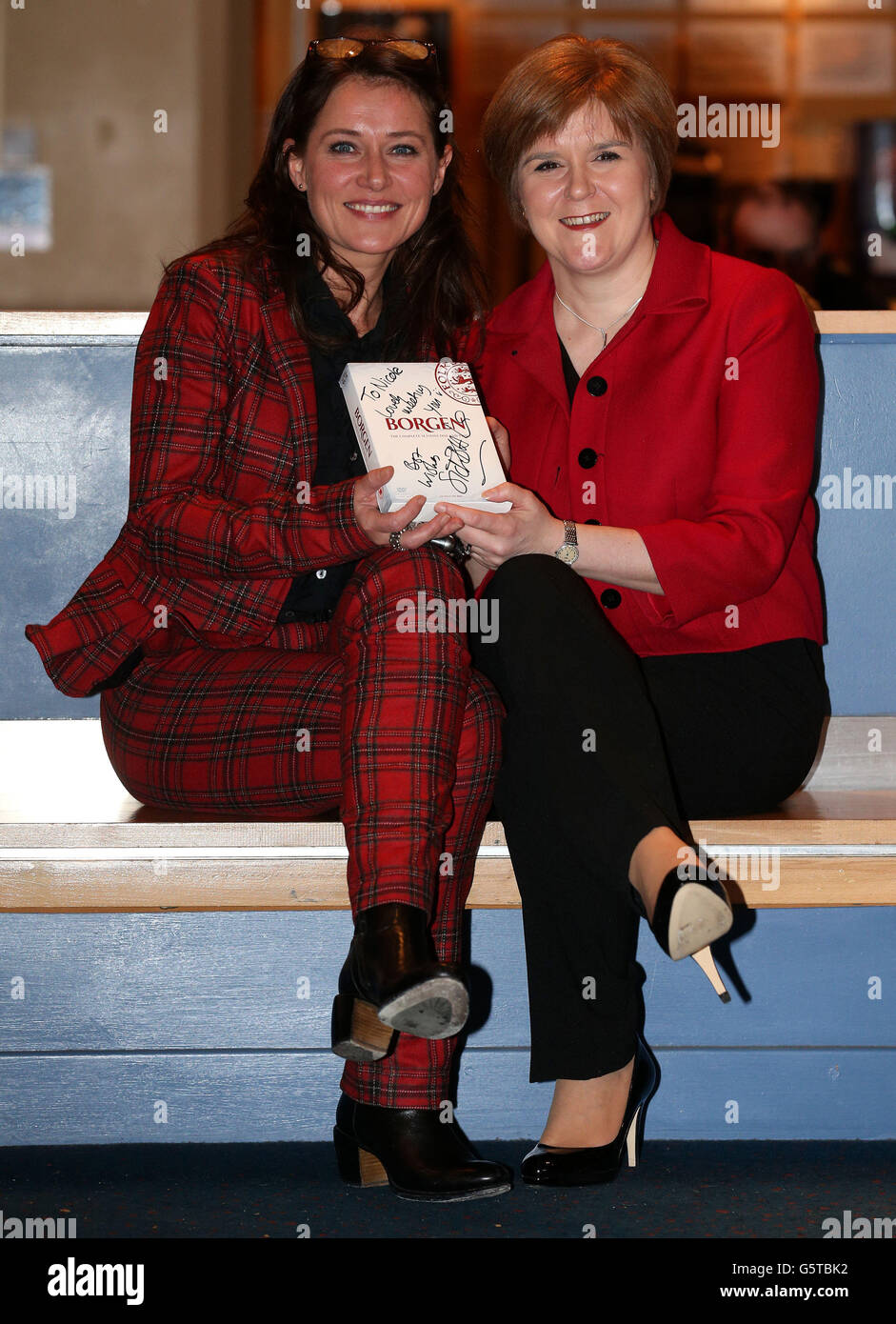 Star Danish Hit Drama Borgen High Resolution Stock Photography and ...