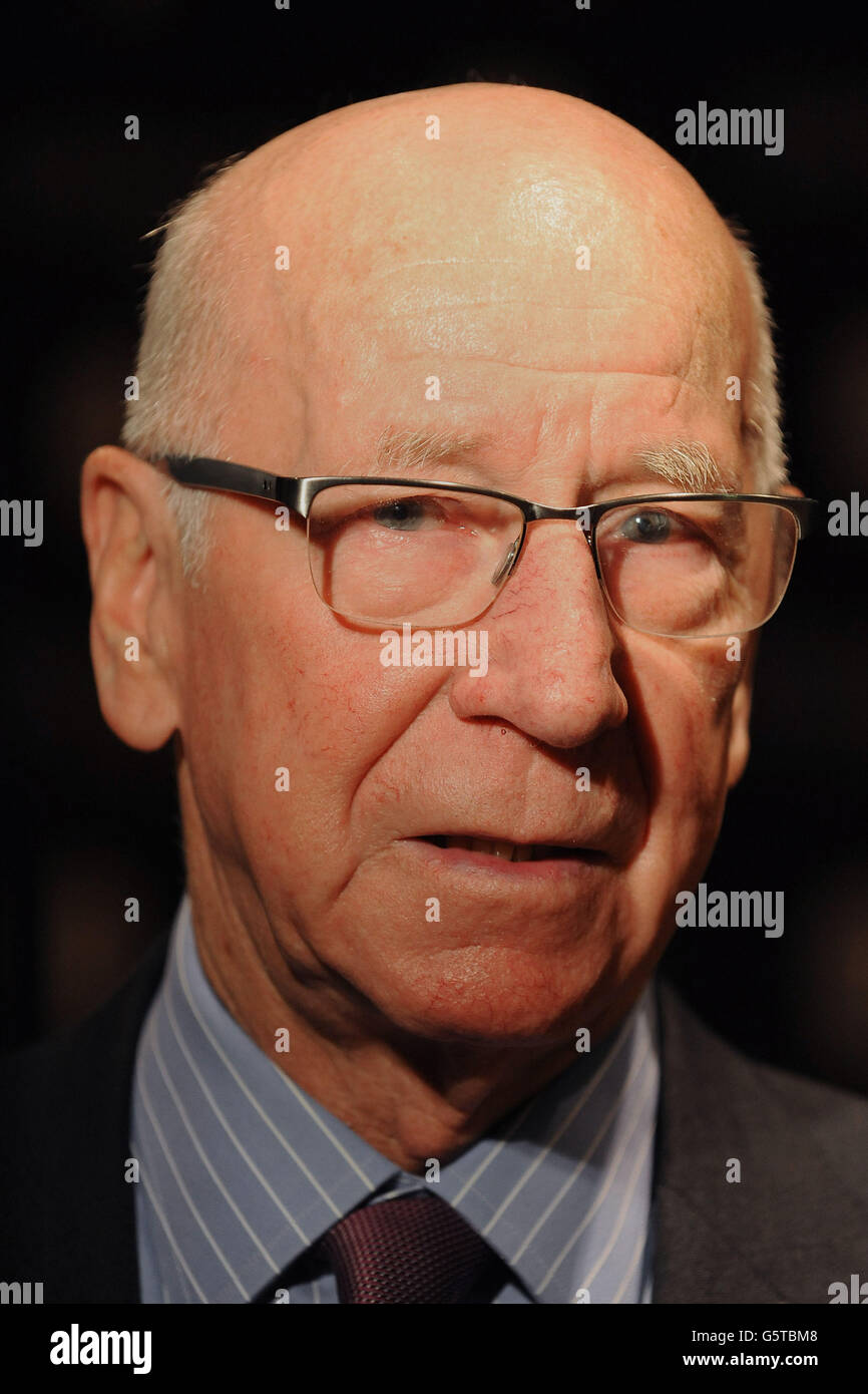 Sir Bobby Charlton arrives for the FA England Awards at The Hilton, St ...