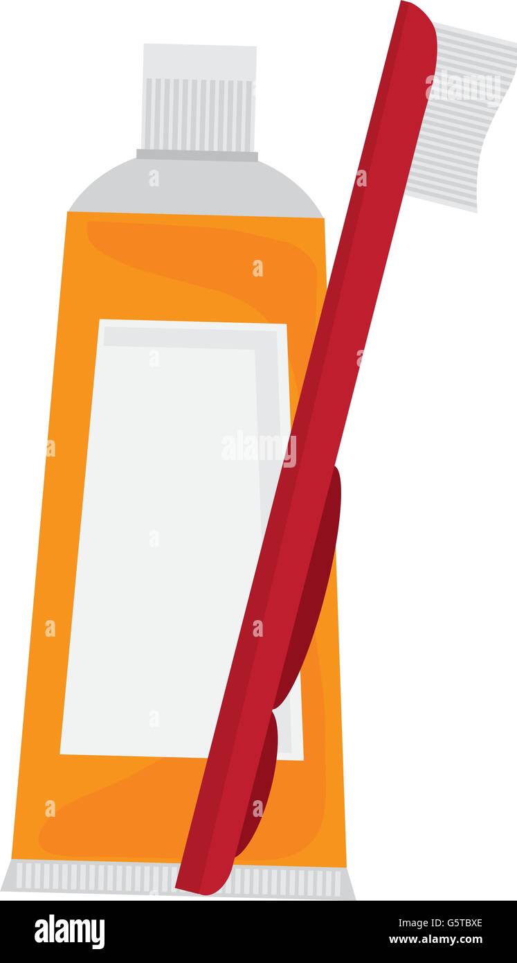 yellow toothpaste icon Stock Vector Image & Art - Alamy