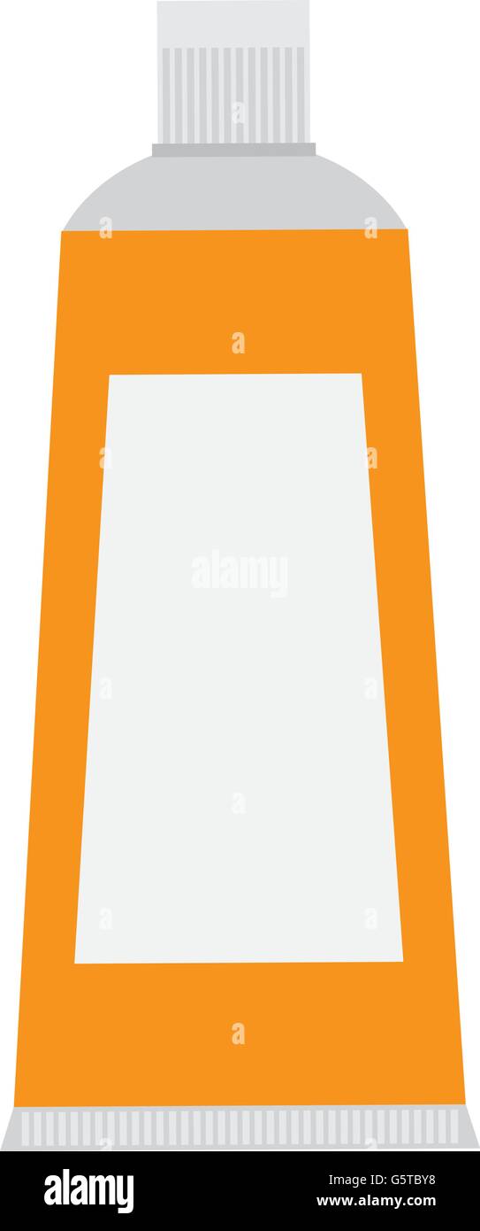 yellow toothpaste icon Stock Vector Image & Art - Alamy