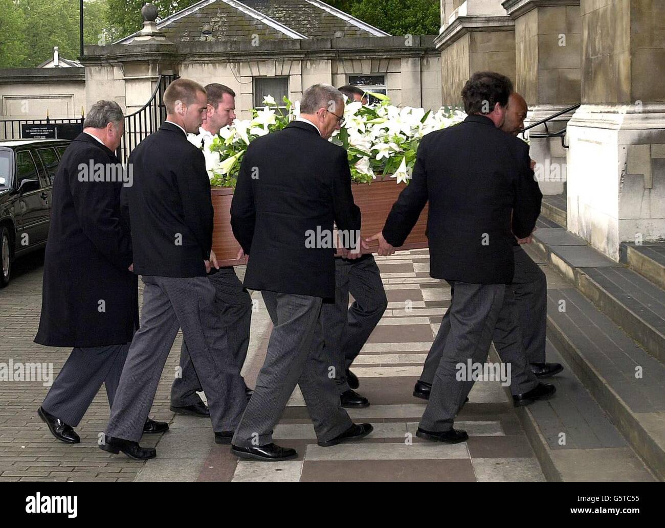 Christopher Price Funeral Stock Photo - Alamy