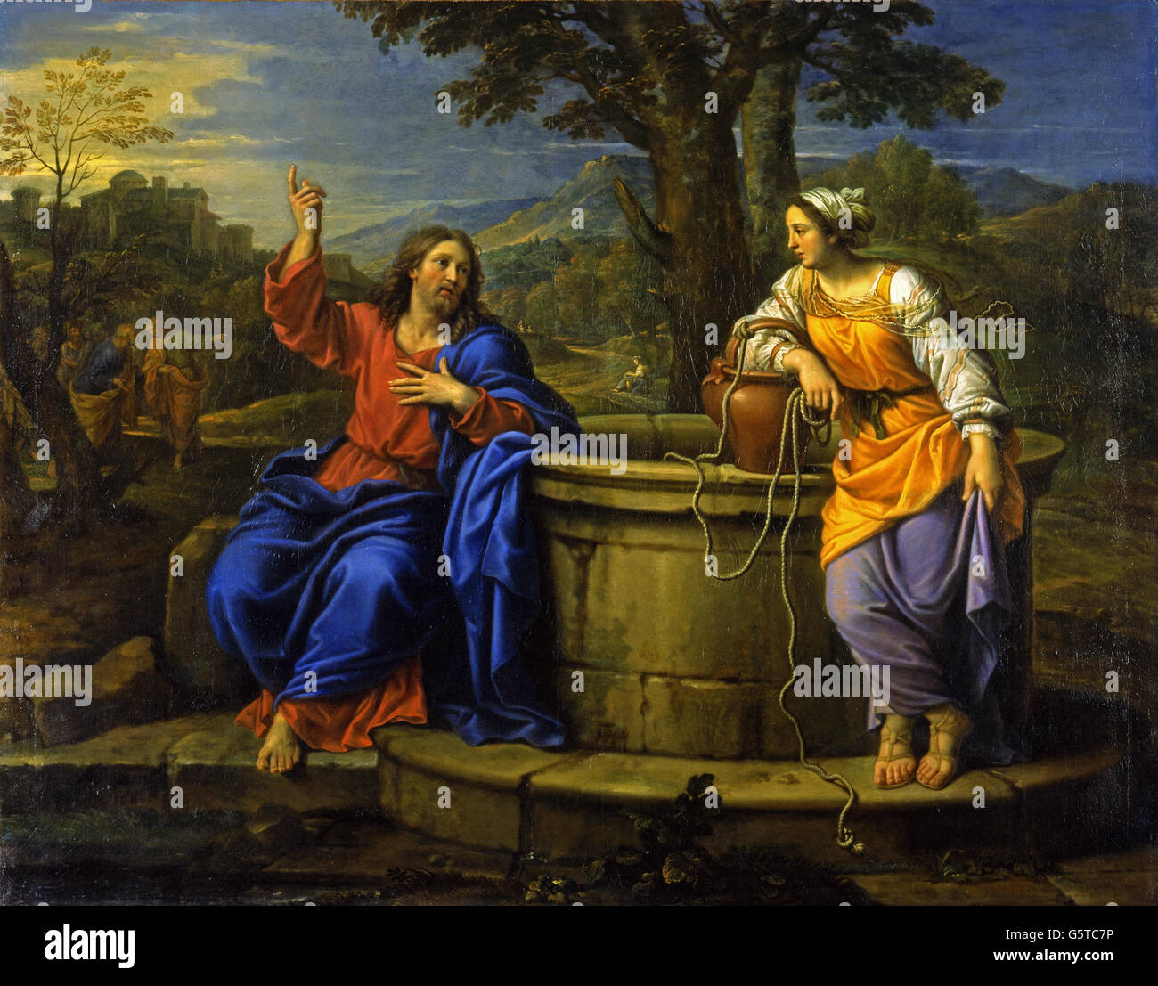 Christ woman painting hi-res stock photography and images - Alamy