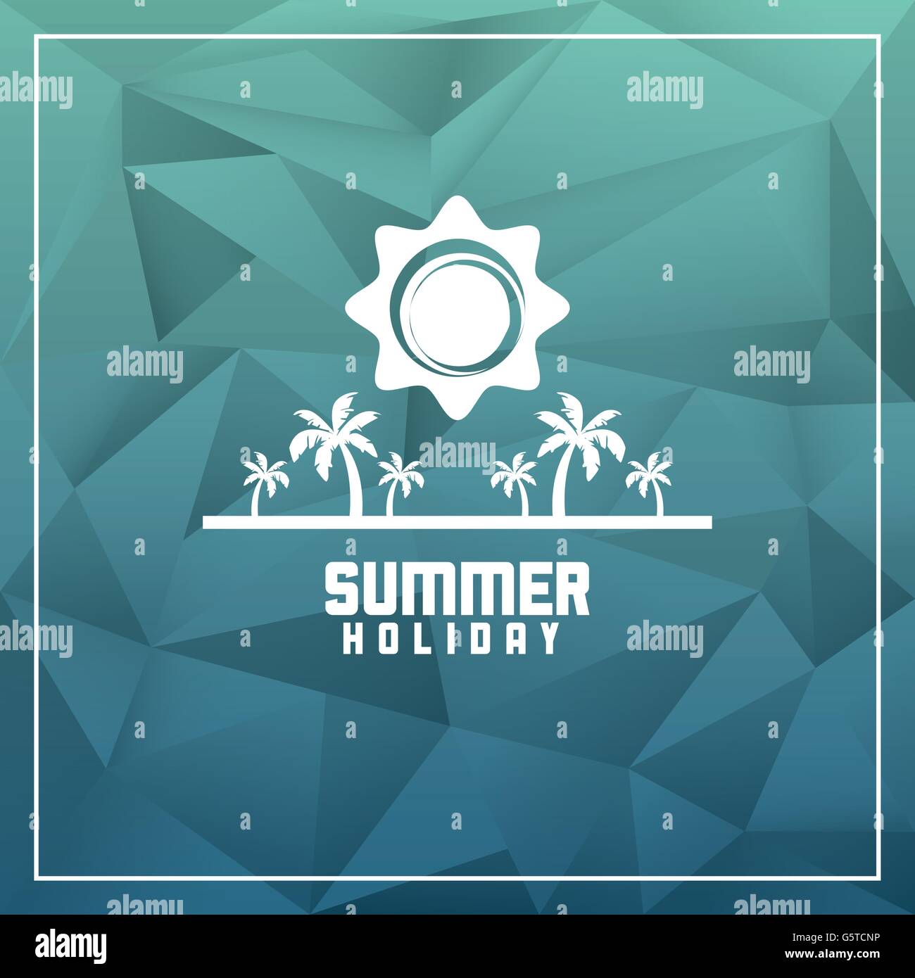 Polygon sun summer holidays vacation hi-res stock photography and ...