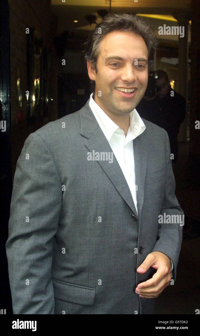 Film director Sam Mendes arrives for the press night of 'Proof' which ...
