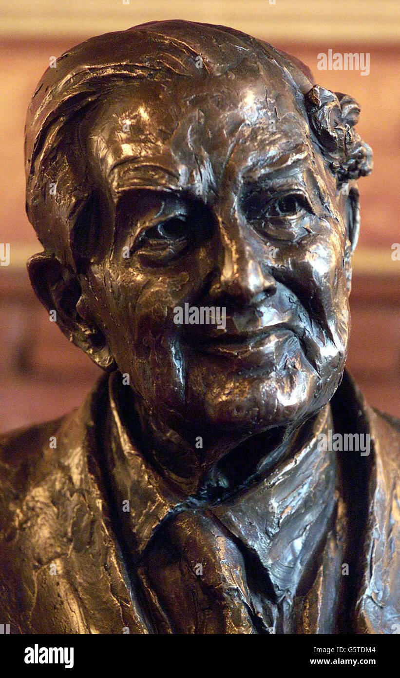 The bust of James Callaghan ex Labour prime minister by artist Ian ...