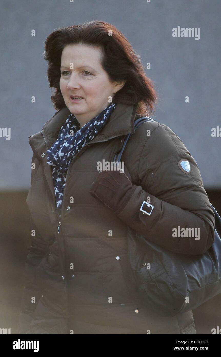 Louise Leggatt arrives at Maidstone Crown Court in Maidstone, Kent ...