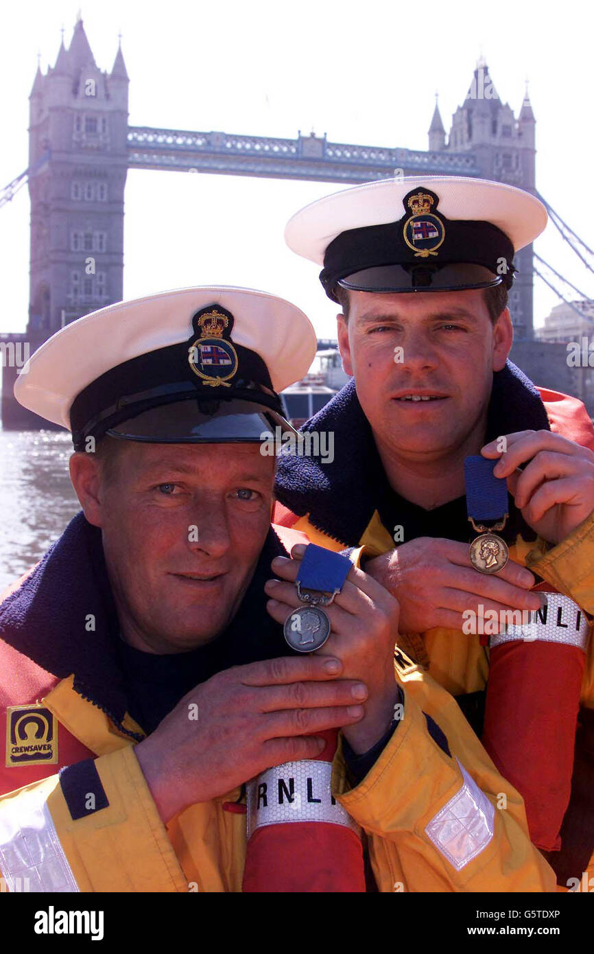 RNLI Bravery Award Stock Photo - Alamy